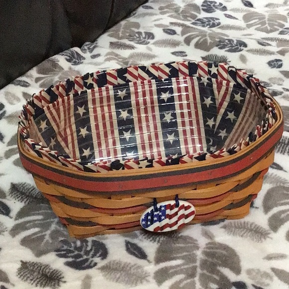 Longaberger | Accents | 999 Longaberger Blue Ribbon Bread Basket | Poshmark